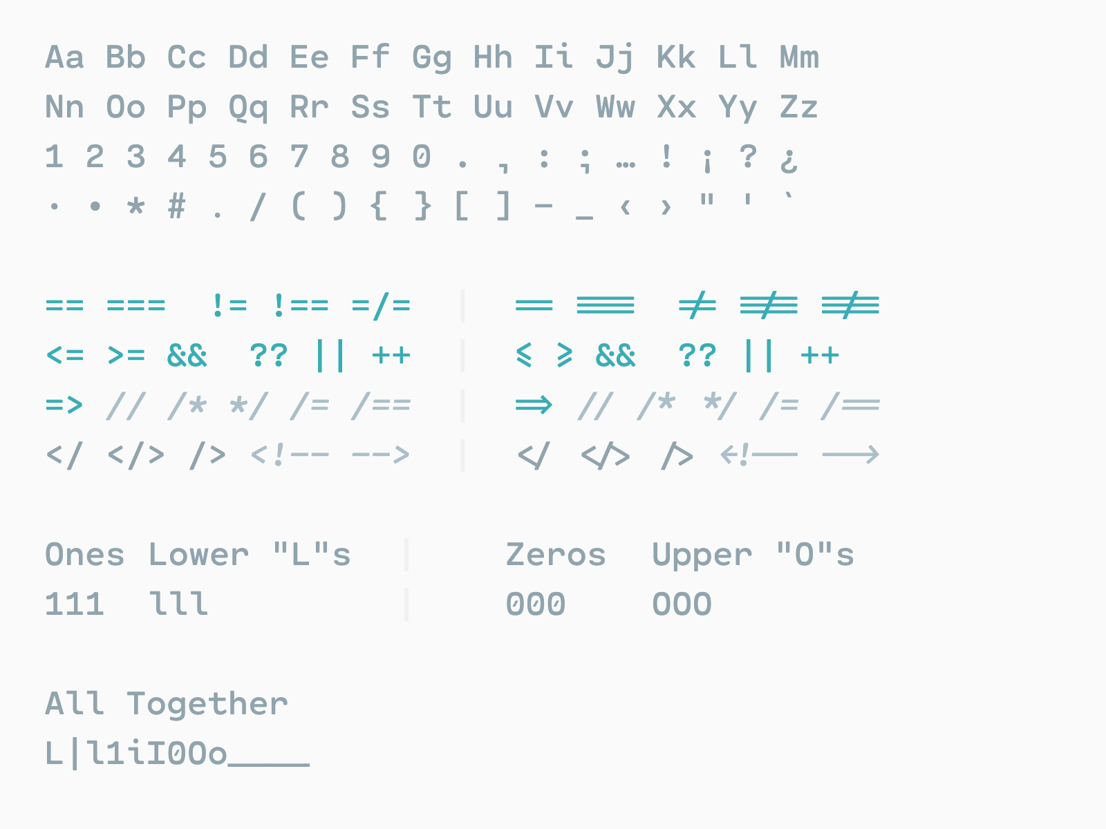 Coding Fonts — Cartograph CF on CSS-Tricks
