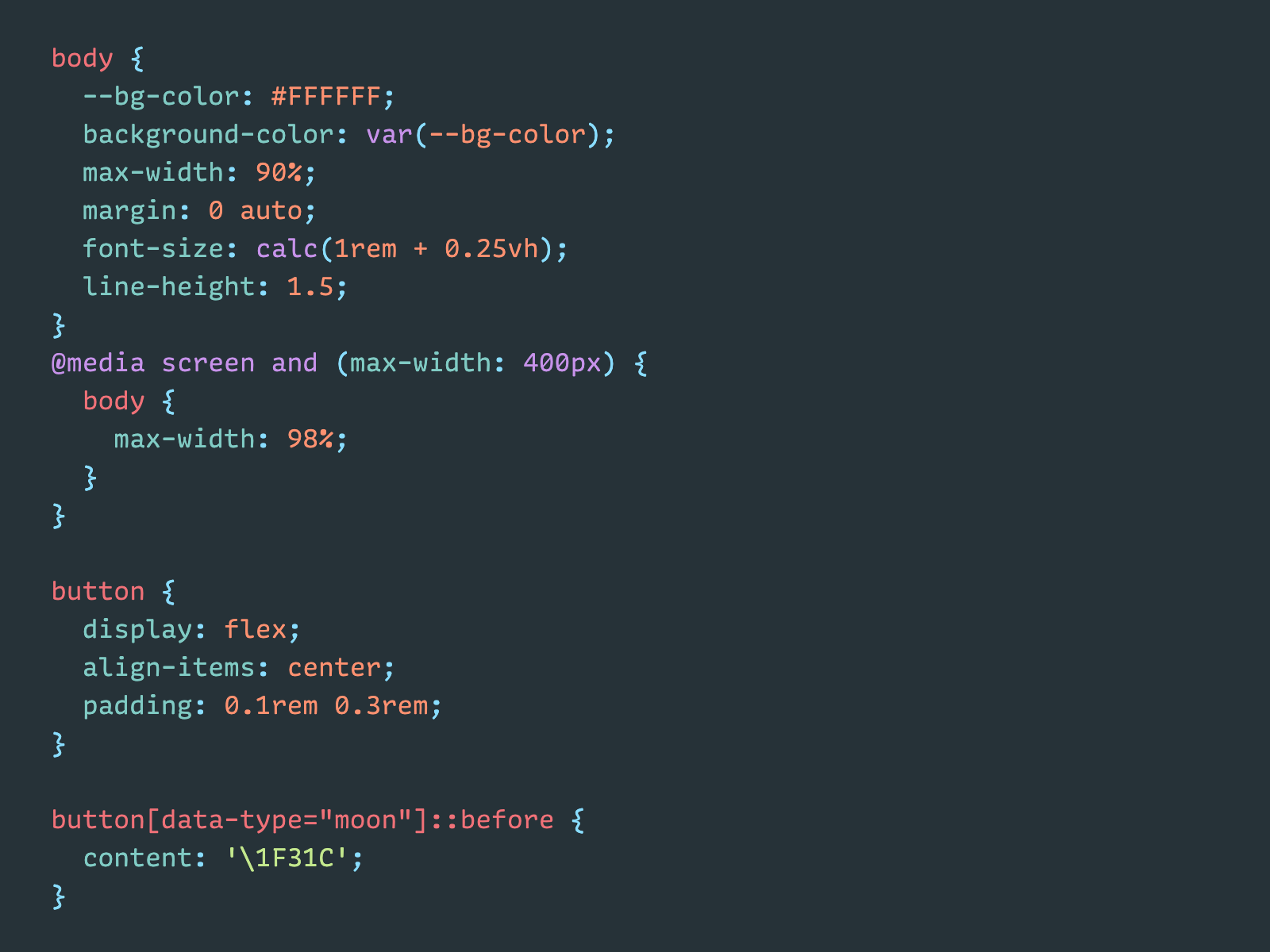 Coding Fonts — Codelia On Css Tricks