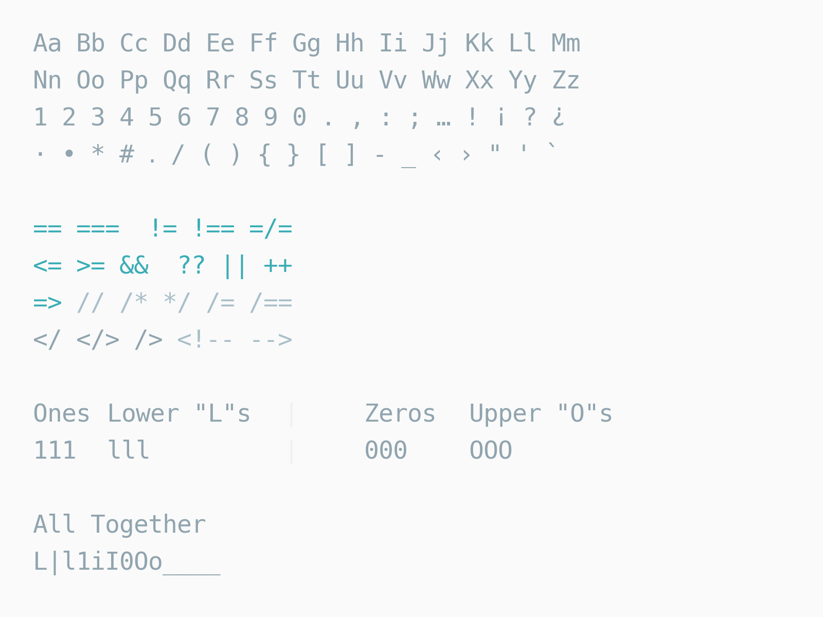 Coding Fonts — Dejavu On Css Tricks