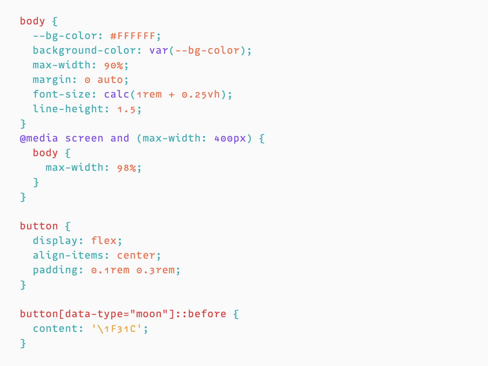 Coding Fonts — Gintronic on CSS-Tricks