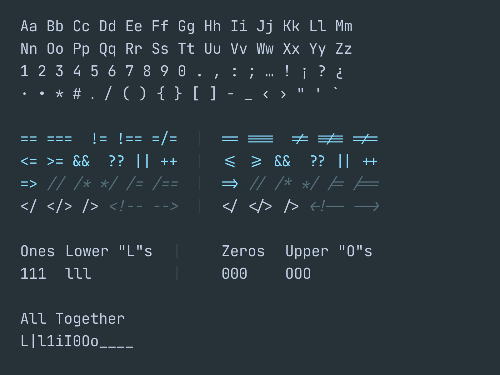 Coding Fonts — Jetbrains Mono On Css Tricks