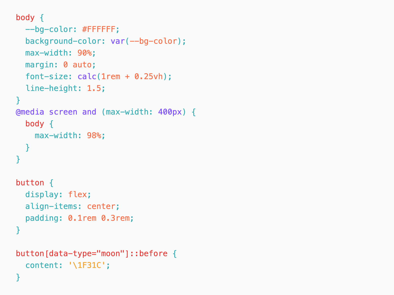 Coding Fonts — Menlo on CSS-Tricks