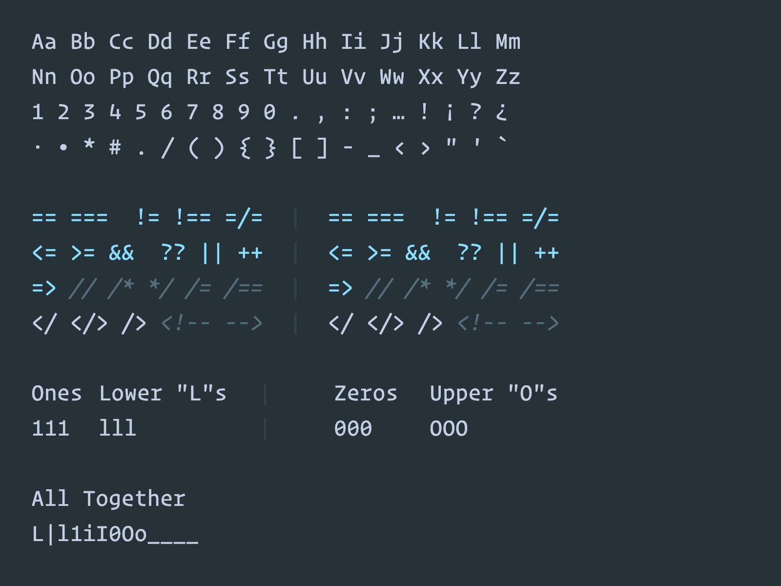 Coding Fonts — Operator Mono On Css Tricks